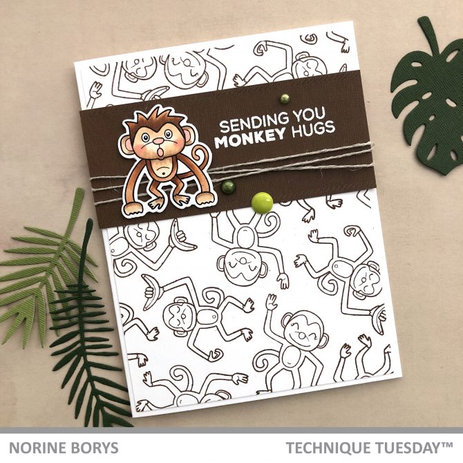 Another Technique Tuesday Monkey Business Project! – Velvetlemon
