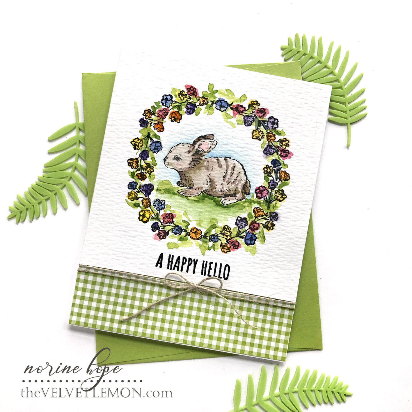 Spellbinders Wonderful Spring Card – Velvetlemon